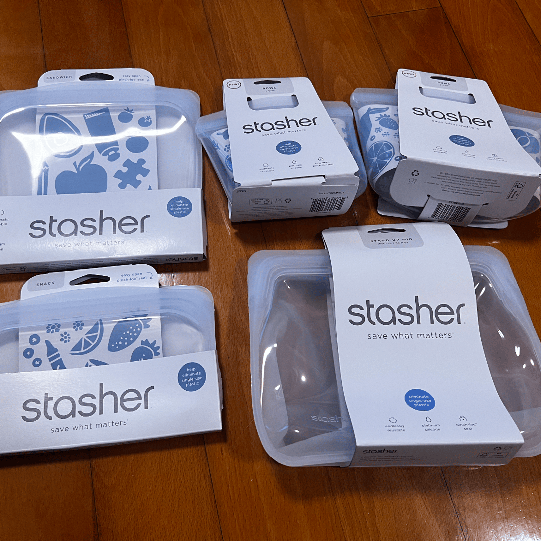 Stasher 5件組套裝 | Buy&Ship（香港）
