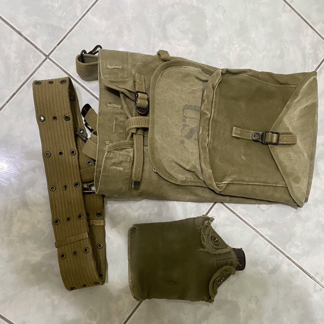 VINTAGE WWII WW2 US ARMY BACKPACK | Buy&Ship（台灣）