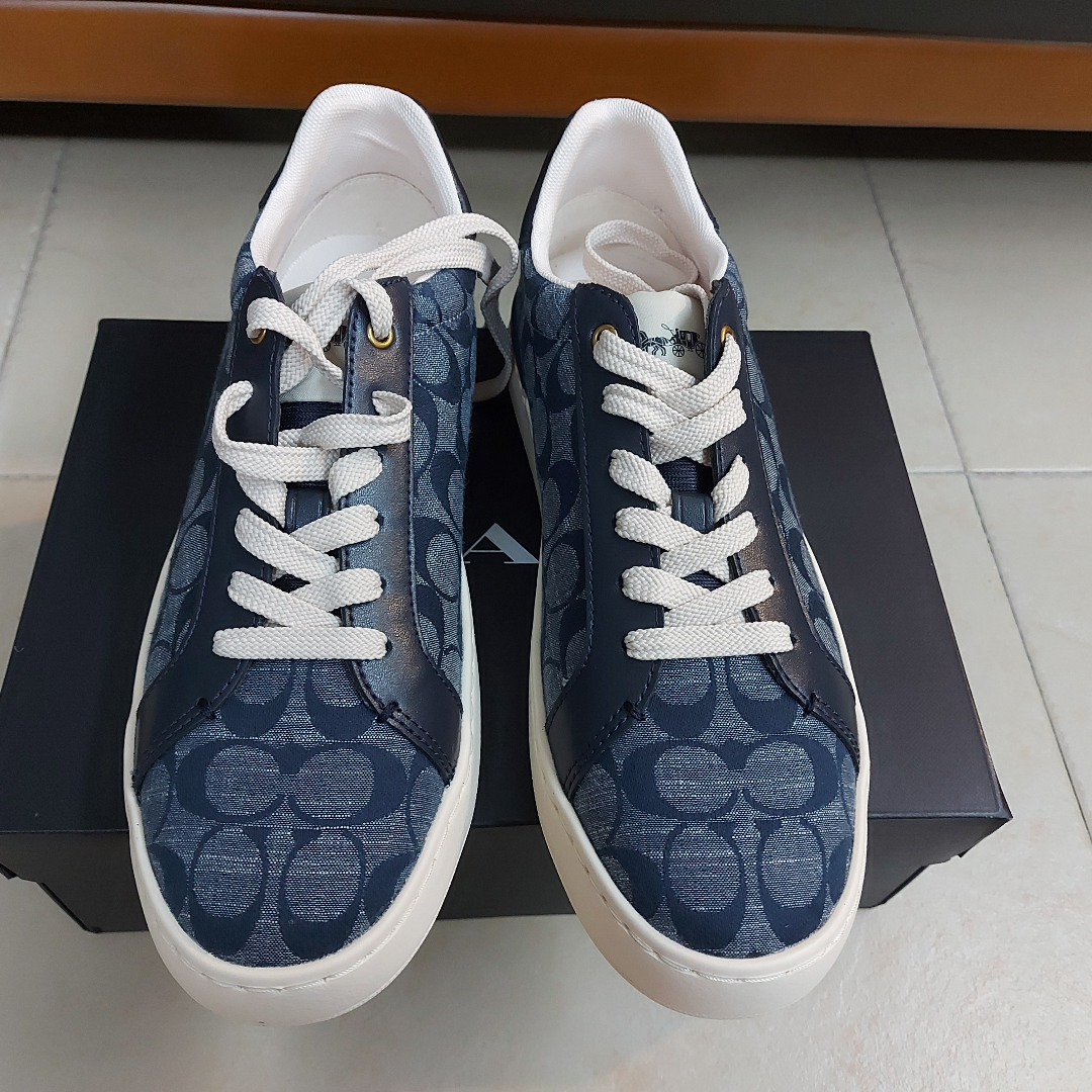 Coach藍色運動鞋 | Buyandship（台灣）