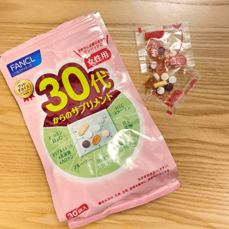 Fancl 30代女性綜合營養維他命 | Buyandship Malaysia