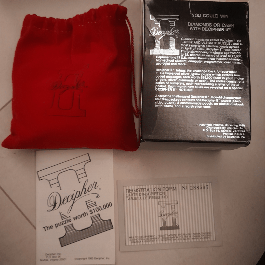 Vintage Puzzle - Decipher II | Buy&Ship（香港）