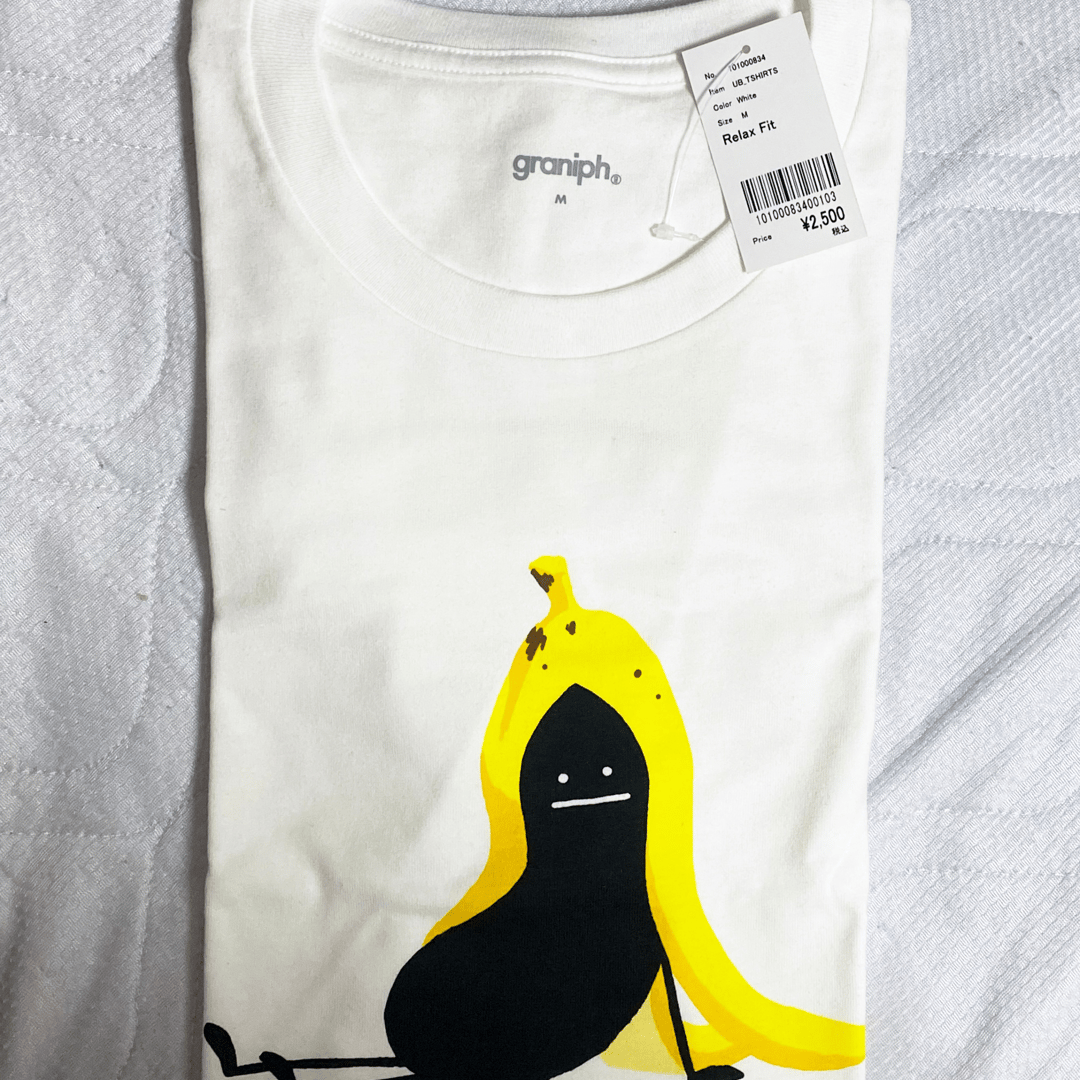 graniph Banner and Shadow T-Shirt | Buy&Ship（台灣）