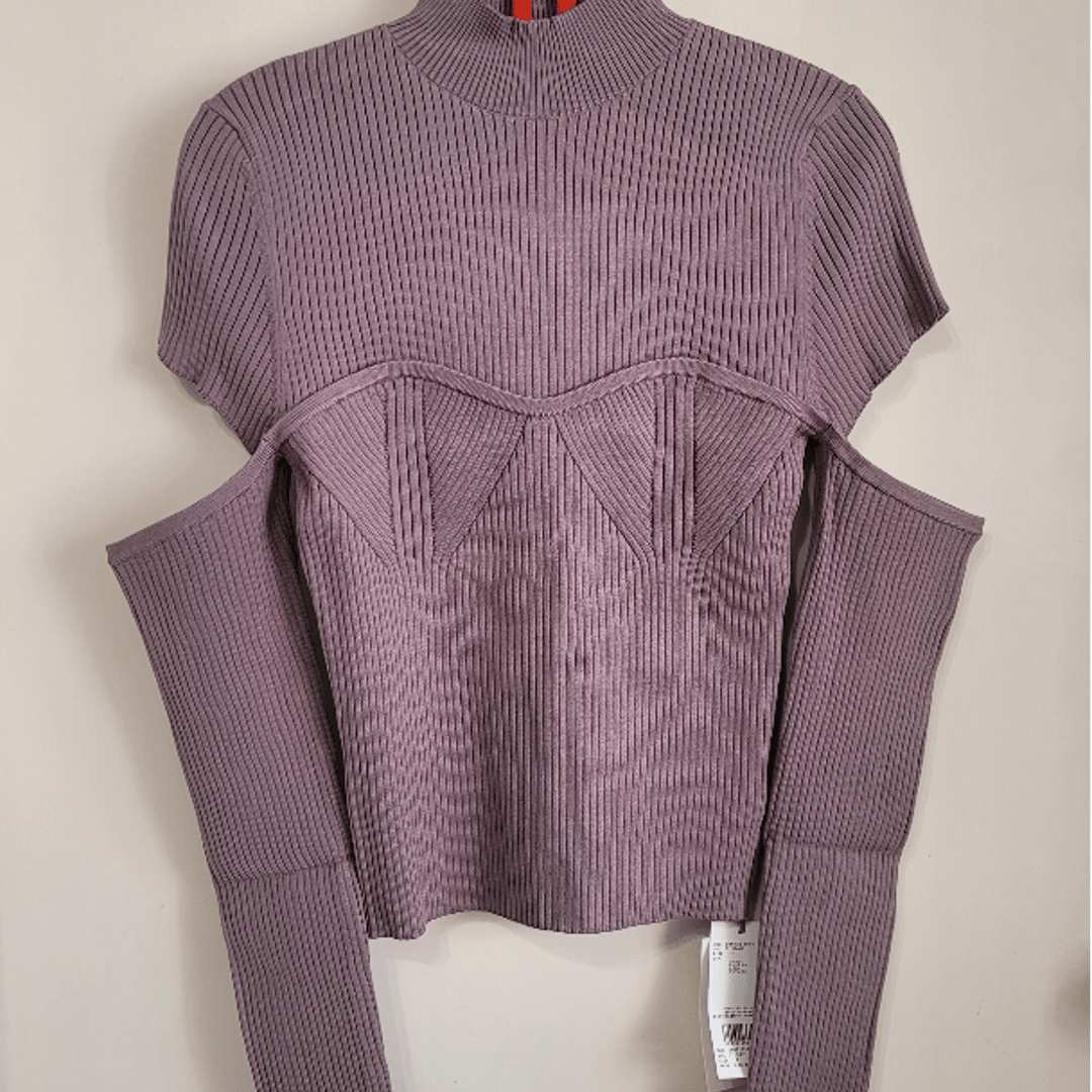 Snidel手臂開衩針織上衣 | Buy&Ship Hong Kong