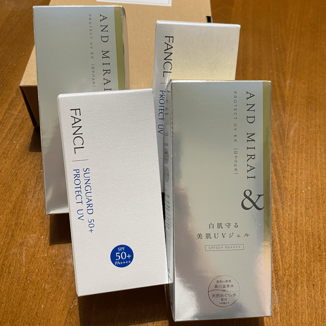 fancl副線 and mirai防曬 | Buy&Ship（香港）