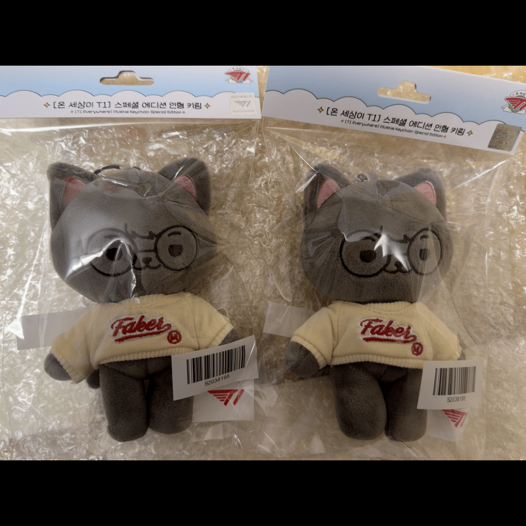 'T1 Everywhere' Plushie Keychain faker | Buy&Ship（台灣）