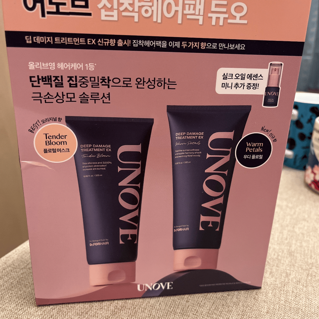 UNOVE 韓國銷量第一hair mask | Buy&Ship（香港）