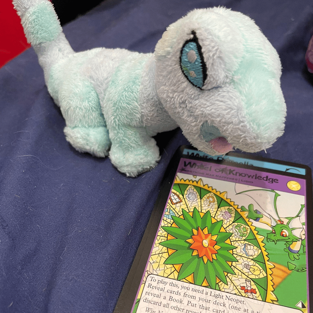 Neopets Vintage Striped Blue Snowickle | Buy&Ship（台灣）