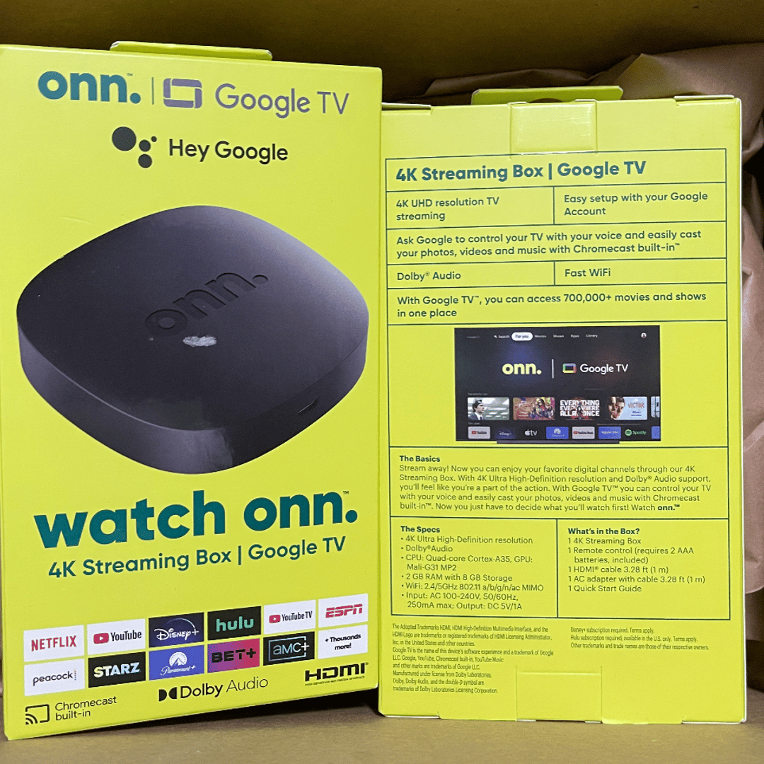 onn. Google TV 4K Streaming Box | Buy&Ship（台灣）
